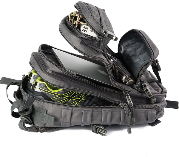 Waterproof Tactical Backpack Military Pack Assault Backpack, 30 Liters ...