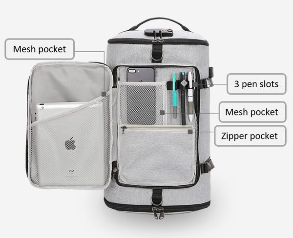 Transporter Series Top Zip Duffel Bag, Converts to Backpack, 40 Liters ...